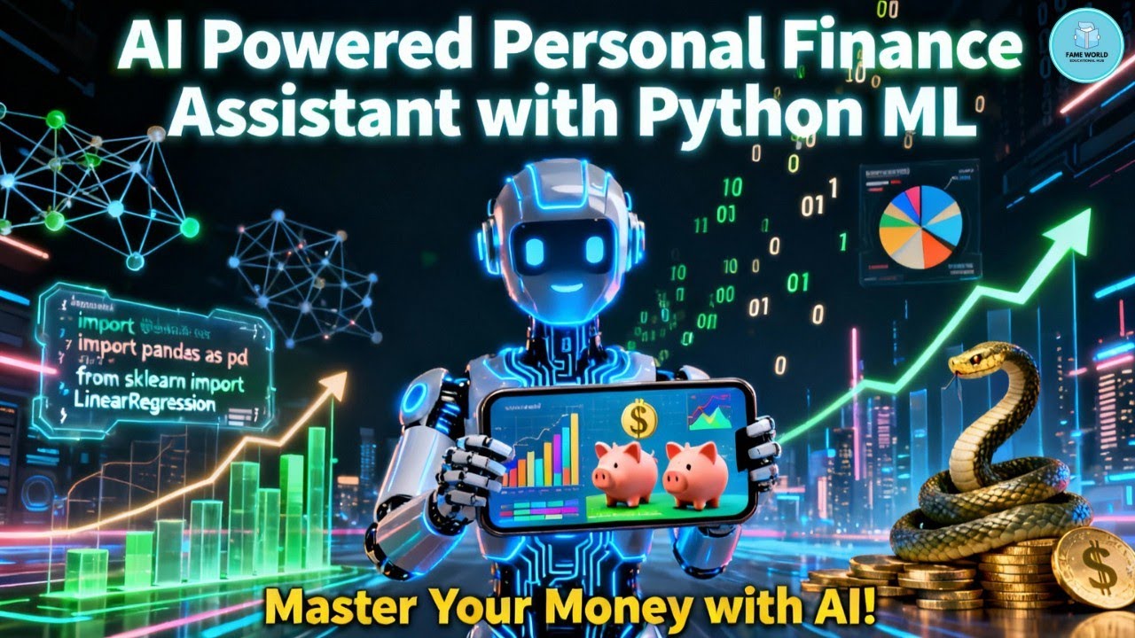 AI Powered Personal Finance Management Assistant | Smart Budgeting, Savings & Investment Using AI