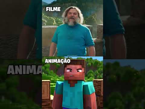 Minecraft - Eu Sou O Steve Filme VS Animação