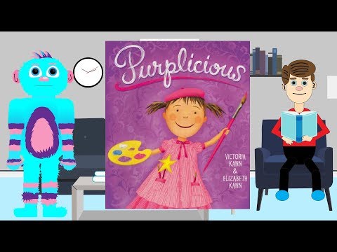 Purplicious by Victoria Kann Book Read Aloud for Kids – Toy Time Learning