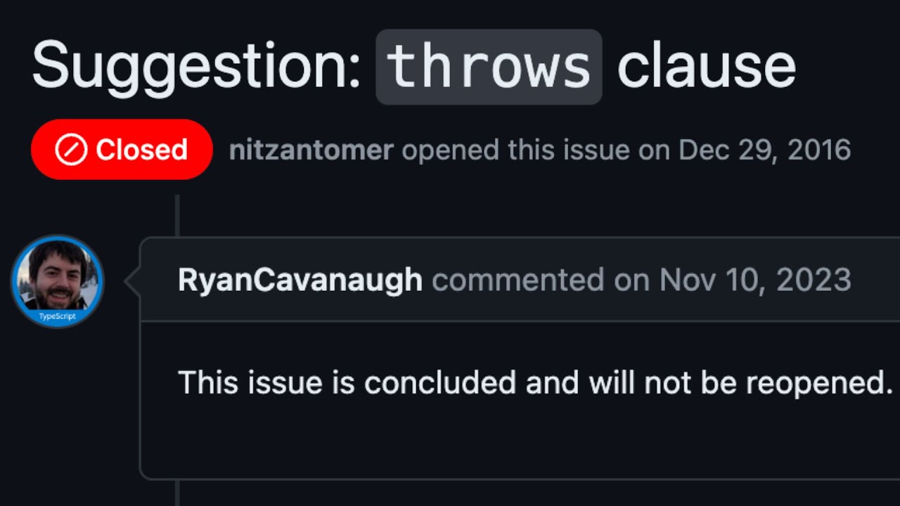 The PROBLEM With Error Handling in Typescript (and how to fix it)