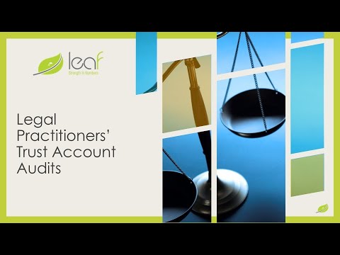 Introduction to Legal Practitioners Trust Account Audits Training