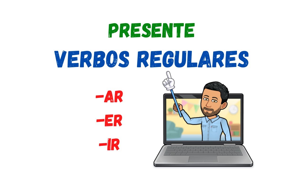 ✅Presente de los Verbos Regulares en Español✅(Nivel Básico) 💯Aprender Español💯 Present Regular Verbs
