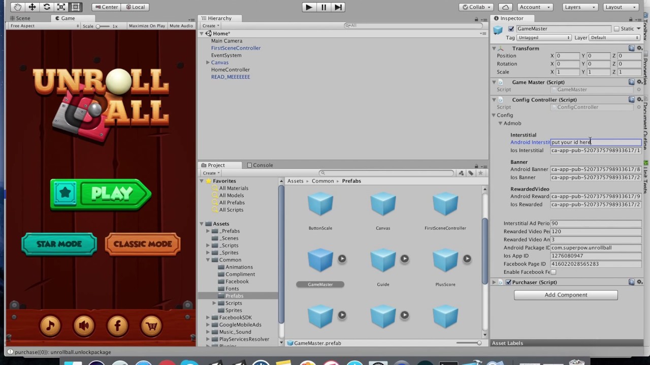 Unroll Ball Unity Source Code: Introduction