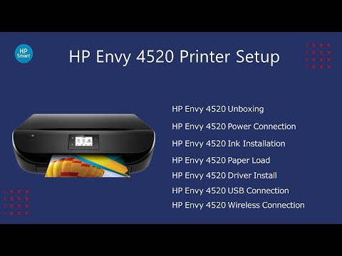 HP Envy 4520 Printer Setup | Envy 4520 Driver Download | Wifi Setup