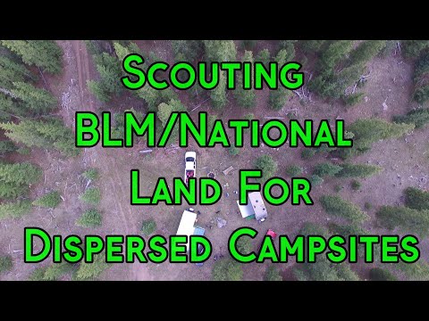 Scouting BLM/National Forest Land For Dispersed Campsites
