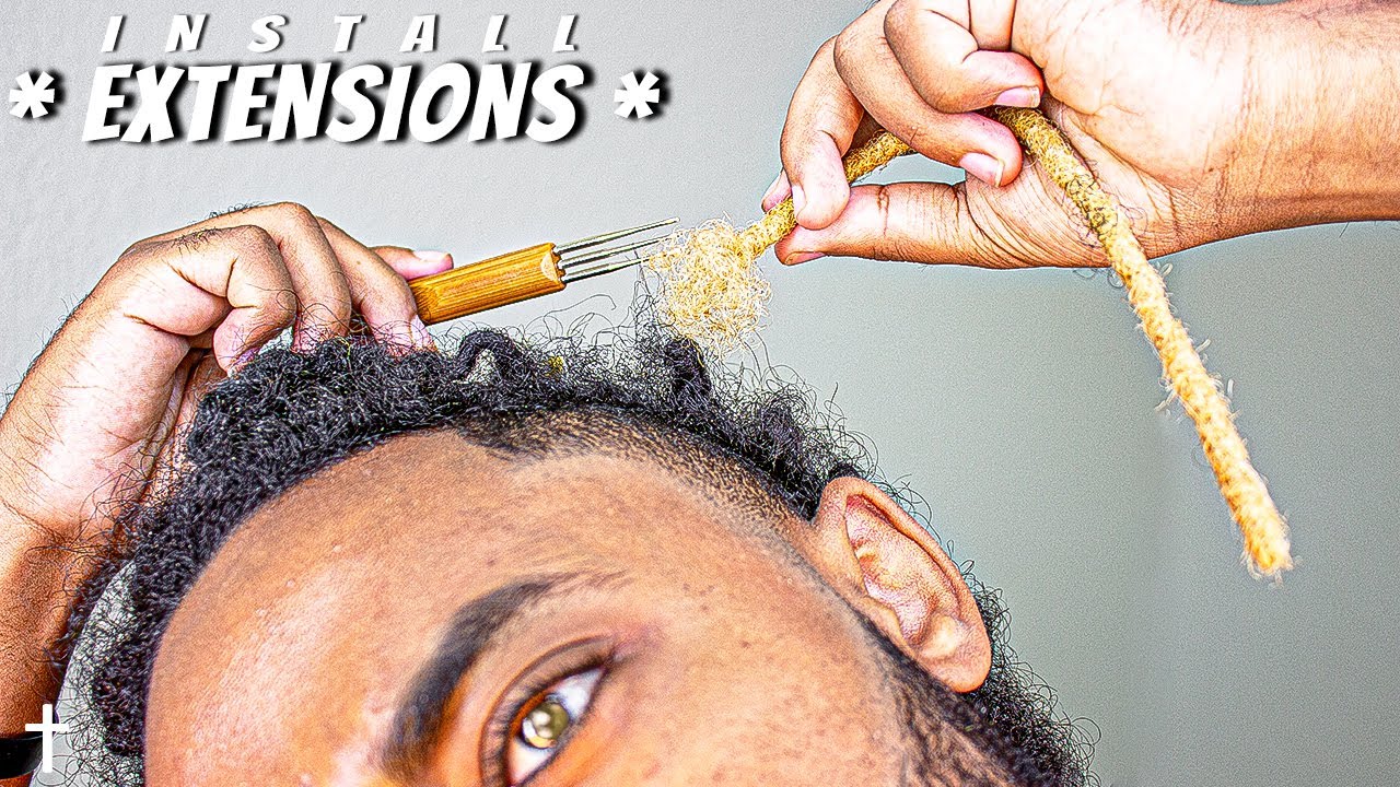 INSTALL Dreadlock Extensions // BEGINNERS TUTORIAL
