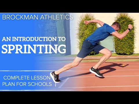 COMPLETE ATHLETICS PE LESSON: An Introduction to Sprinting