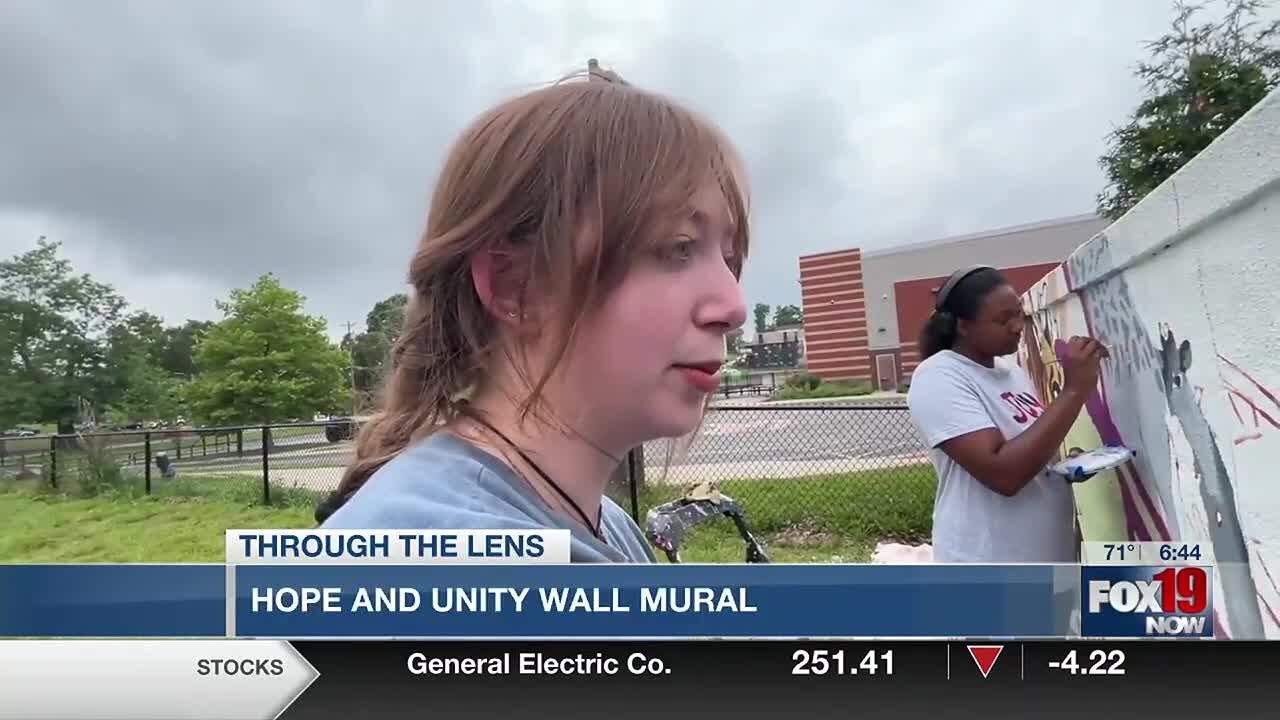 Avondale mural wall highlights unity, hope, neighborhood