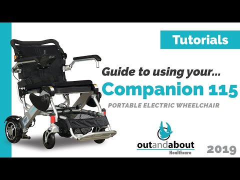Companion 115 Electric Wheelchair Visual Manual | Tutorial : Episode 5