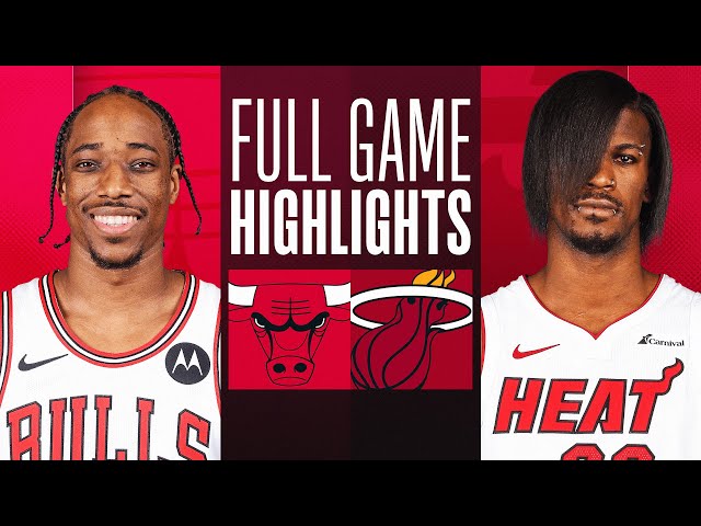 Chicago Bulls vs Miami Heat head-to-head, season stats, last 5 games ...