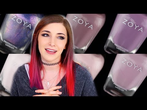 Zoya Naturel 4 Nail Polish Swatches and Review! || KELLI MARISSA