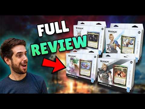 Reviewing All The Final Fantasy Commander Precons!