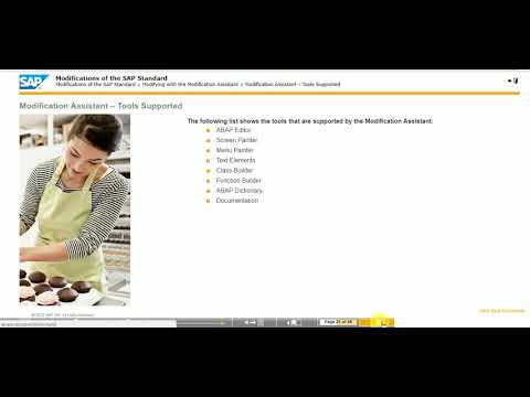 SAP ABAP Training Video Series || Modifications of the SAP Standard TAW 12 (Unit 16)