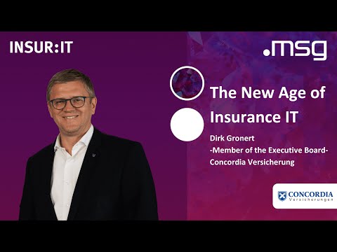 The New Age of Insurance IT (Dirk Gronert - inscom 2023)
