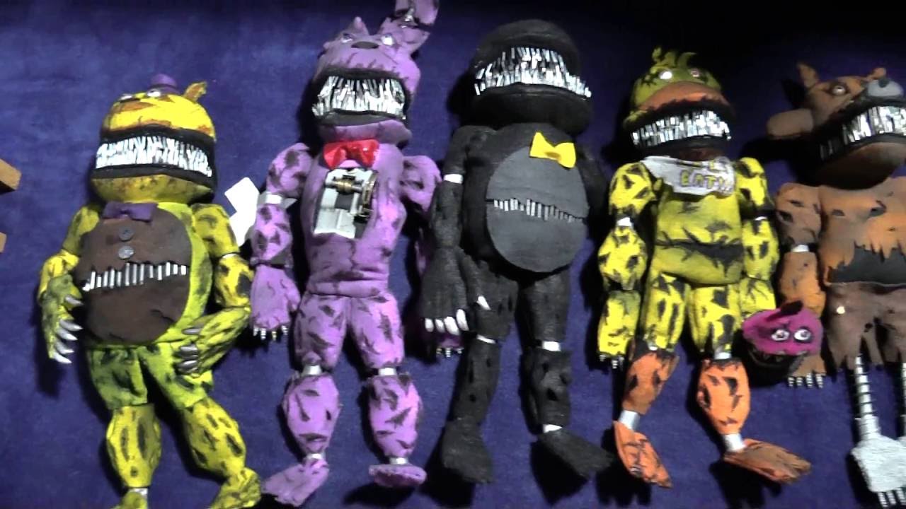 FNAF 4 plush collection
