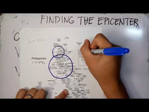 Finding the Epicenter of an Earthquake Using Triangulation Method
