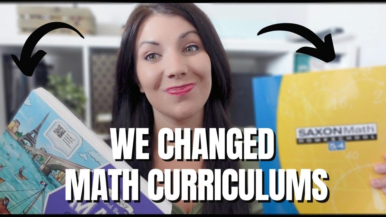 WE CHANGED OUR MATH CURRICULUM - Here's Why You Should Switch To Saxon Math 5/4