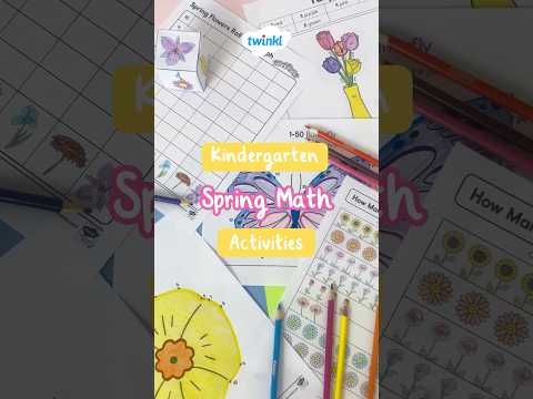No-Prep Spring Kindergarten Math Activities | Twinkl USA