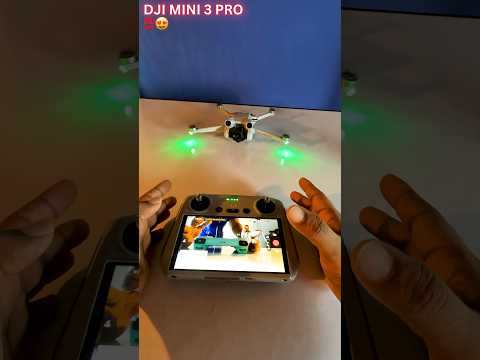 DJI Mini 3 Pro First Flight 👍💯🙏#djimini #drone #shorts #viral