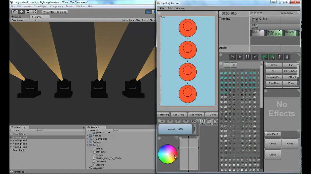 Unity Visualizer Test