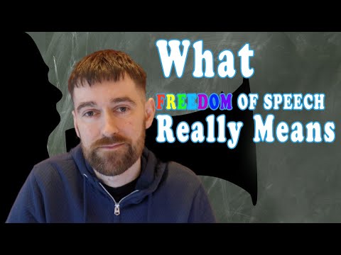 What Freedom of Speech Really Means