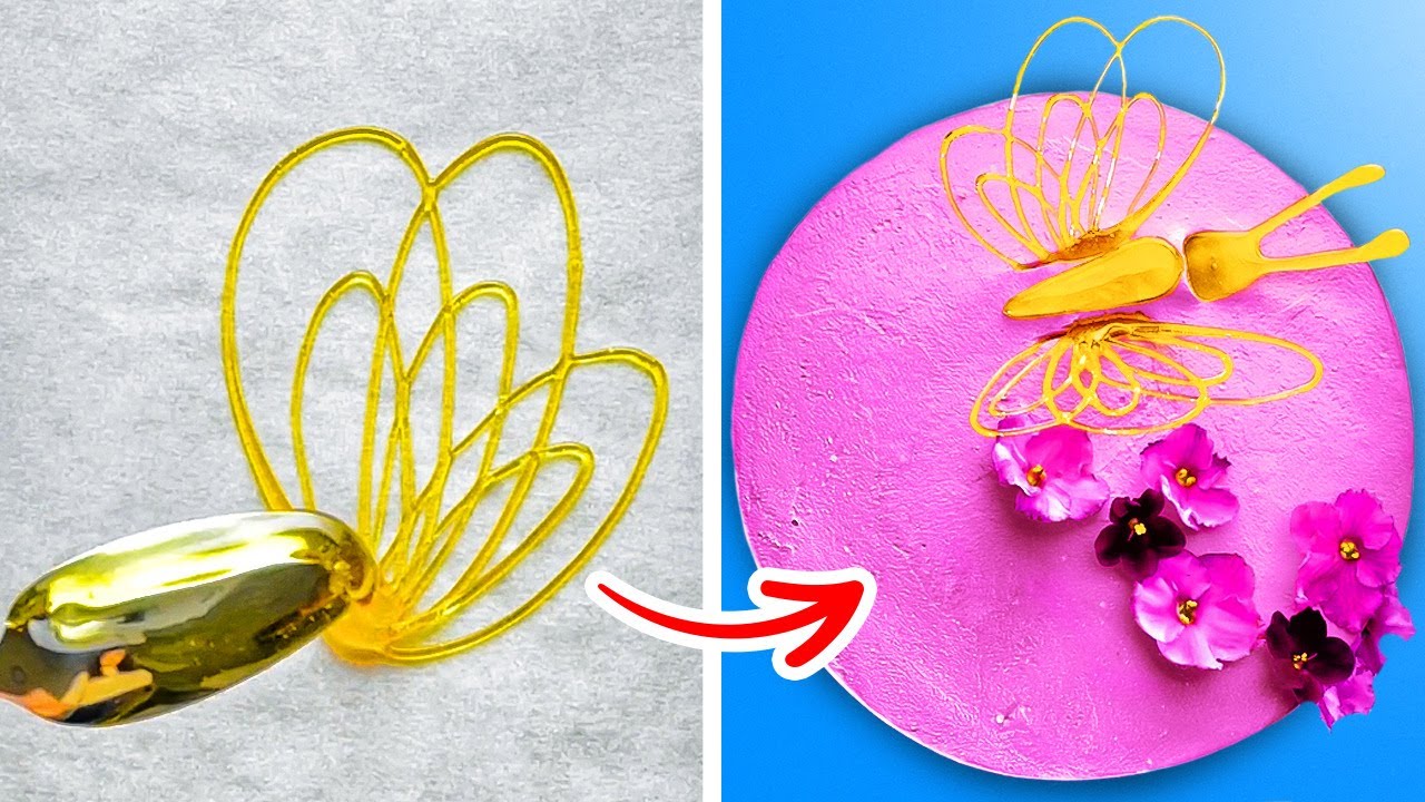 Impressive Caramel And Chocolate Decorations For Your Desserts
