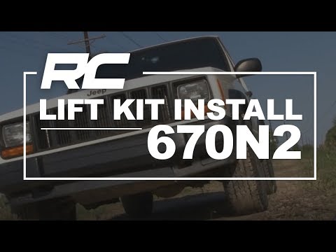 Installing Rough Country Jeep Cherokee Lift kit 670N2
