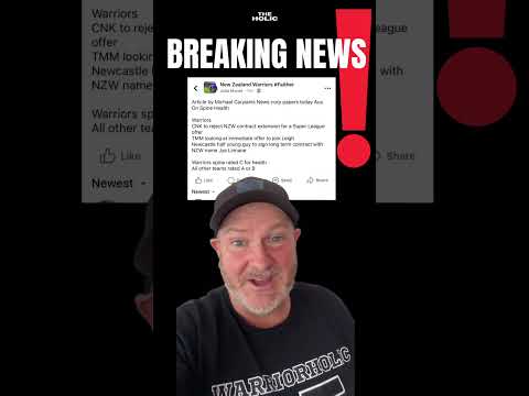 2025 NZ Warriors Breaking News!! CNK & TMM to Super League?? #nzwarriors