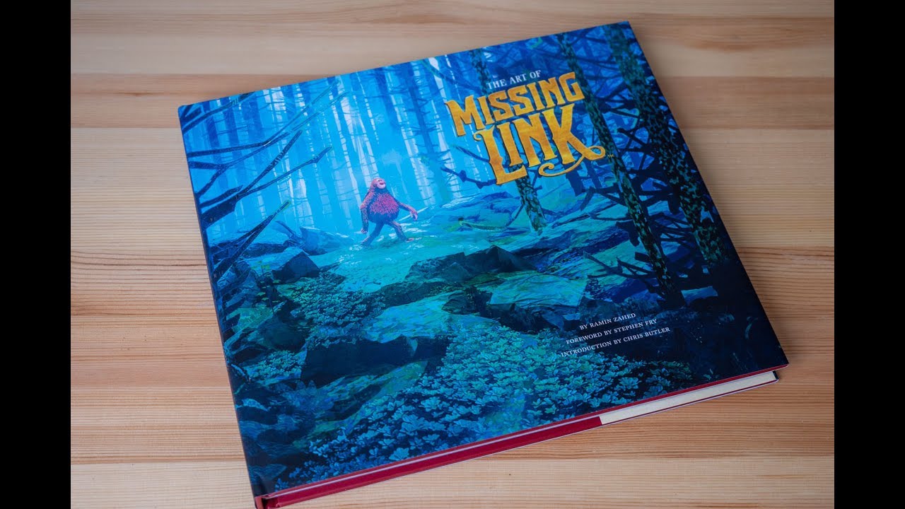 The Art of Missing Link (book flip)