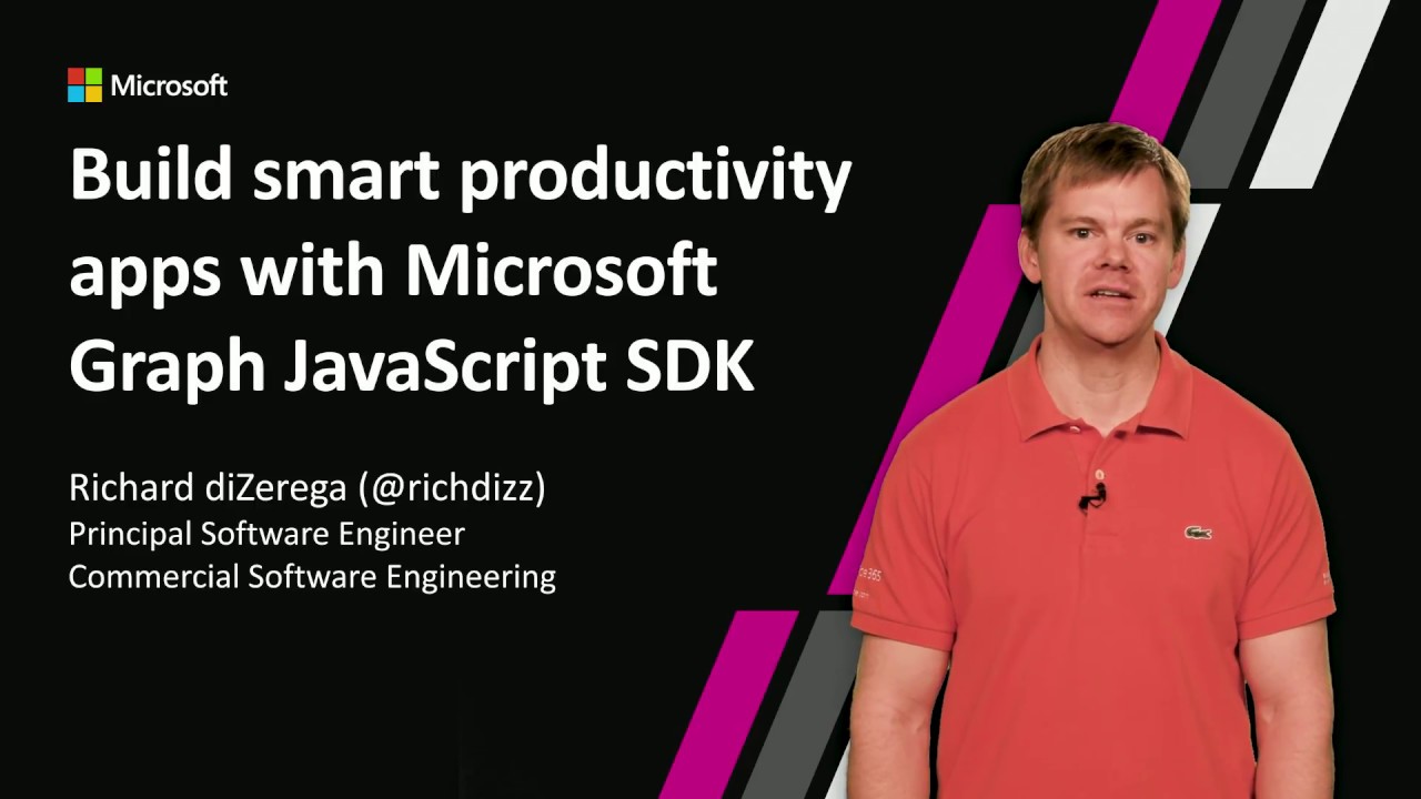 Build smart productivity apps with Microsoft Graph JavaScript SDK