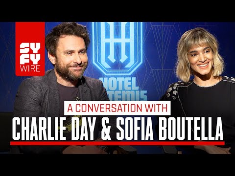 Hotel Artemis: Sofia Boutella And Charlie Day Interview | SYFY WIRE