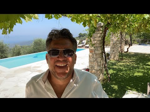 Dinner at my villa in Puglia Italy Cooking Italian with Joe Borio