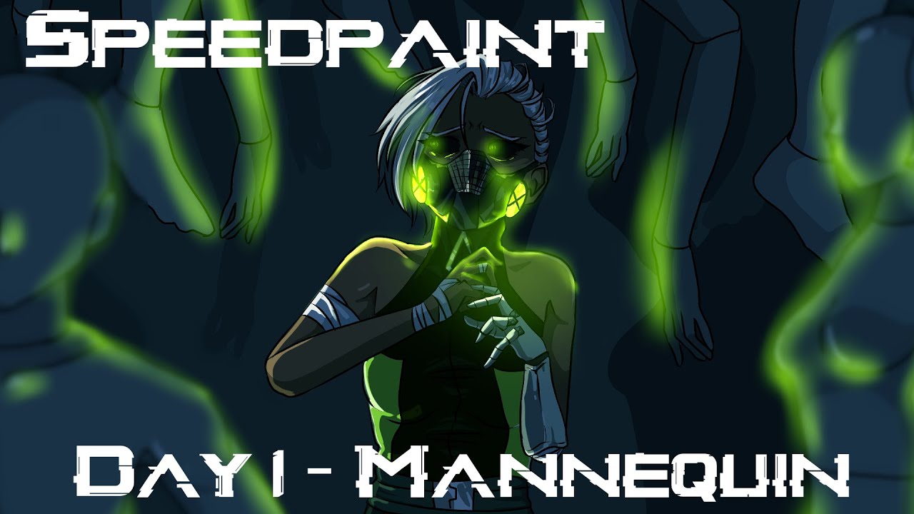 Day 1 - Mannequin - Speedpaint (OC)