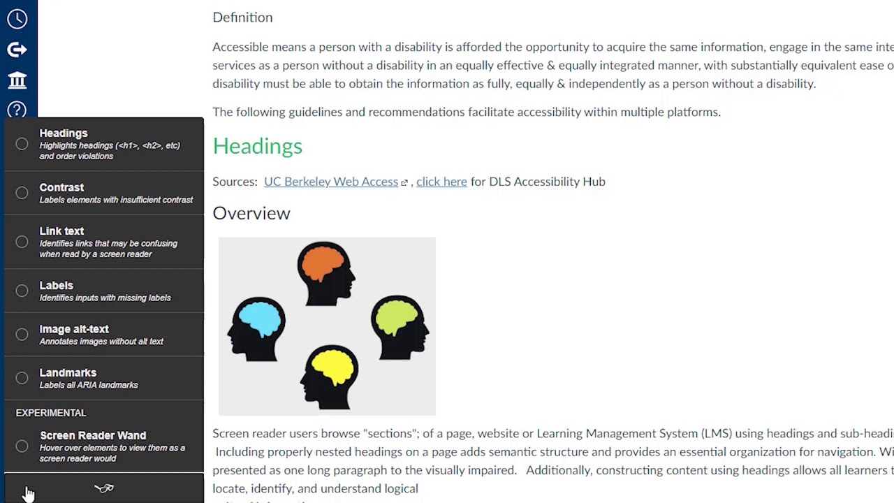 tota11y Bookmarklet Tutorial