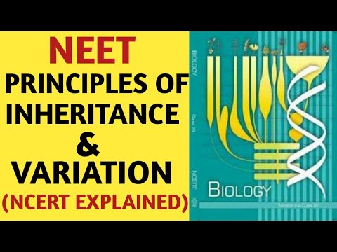 NCERT Explained for NEET: Principles of Inheritance And Variation Video ...