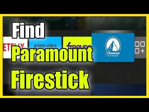 How to Find Paramount Plus App on Fire TV Stick (Easy Method)