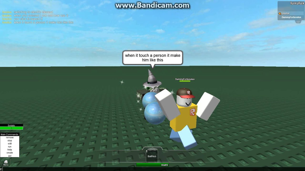 Roblox Script Showcase Episode#105/Ballnub