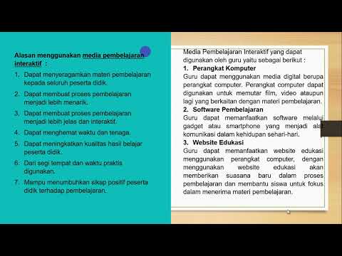 Mengenal Media Pembelajaran Interaktif