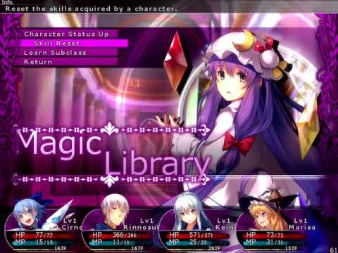 Labyrinth of Touhou 2: Cirno character profile