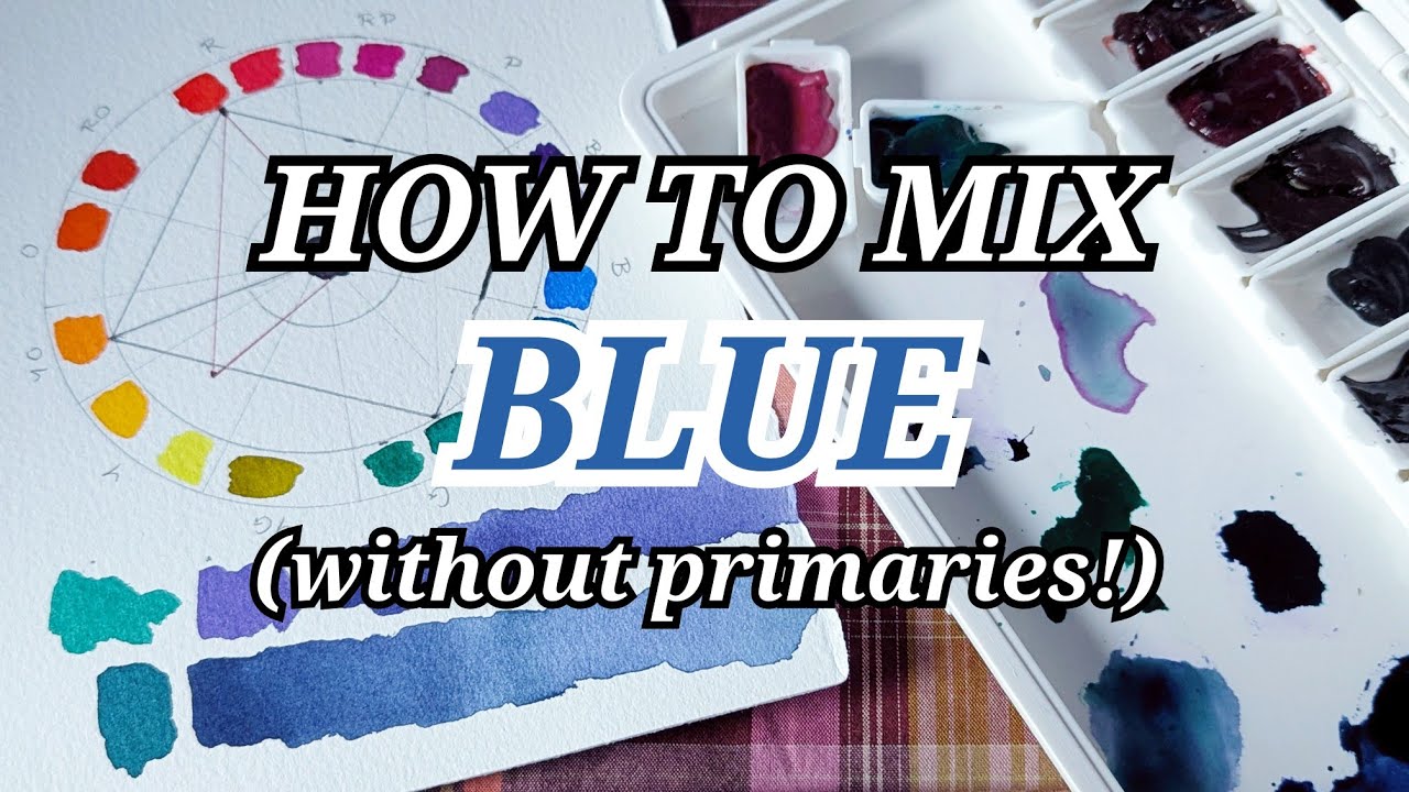 Mixing blue WITHOUT blue? Intermediate colour theory!