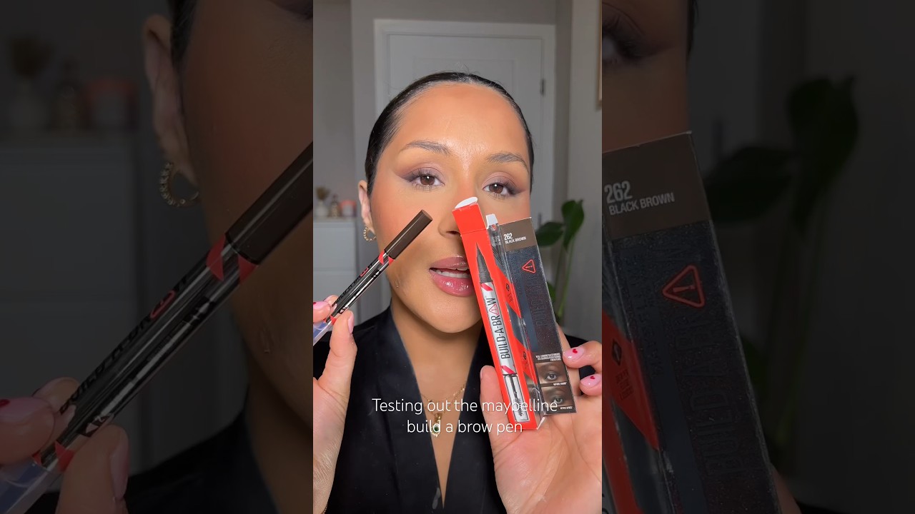 Maybelline build a brow - first impressions #makeuptutorial #makeup
