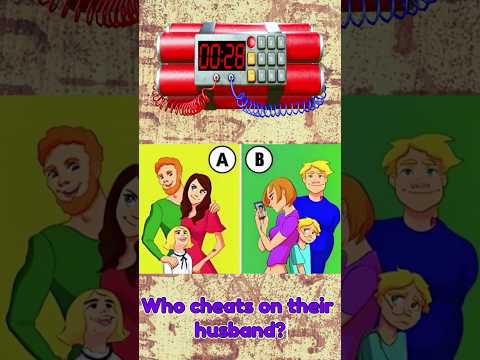 Quiz Who cheats on their husband | Challenge #quiz #quizchallenge #quiztime