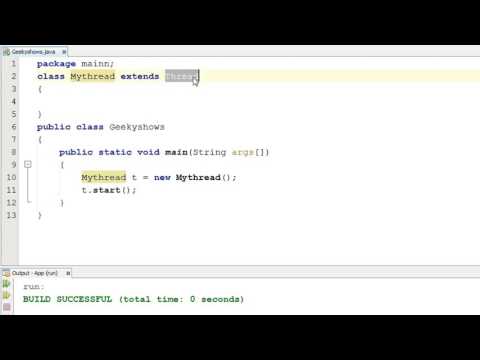 Learn 307 Not overriding run Method in Java Programming Hindi - Mind Luster