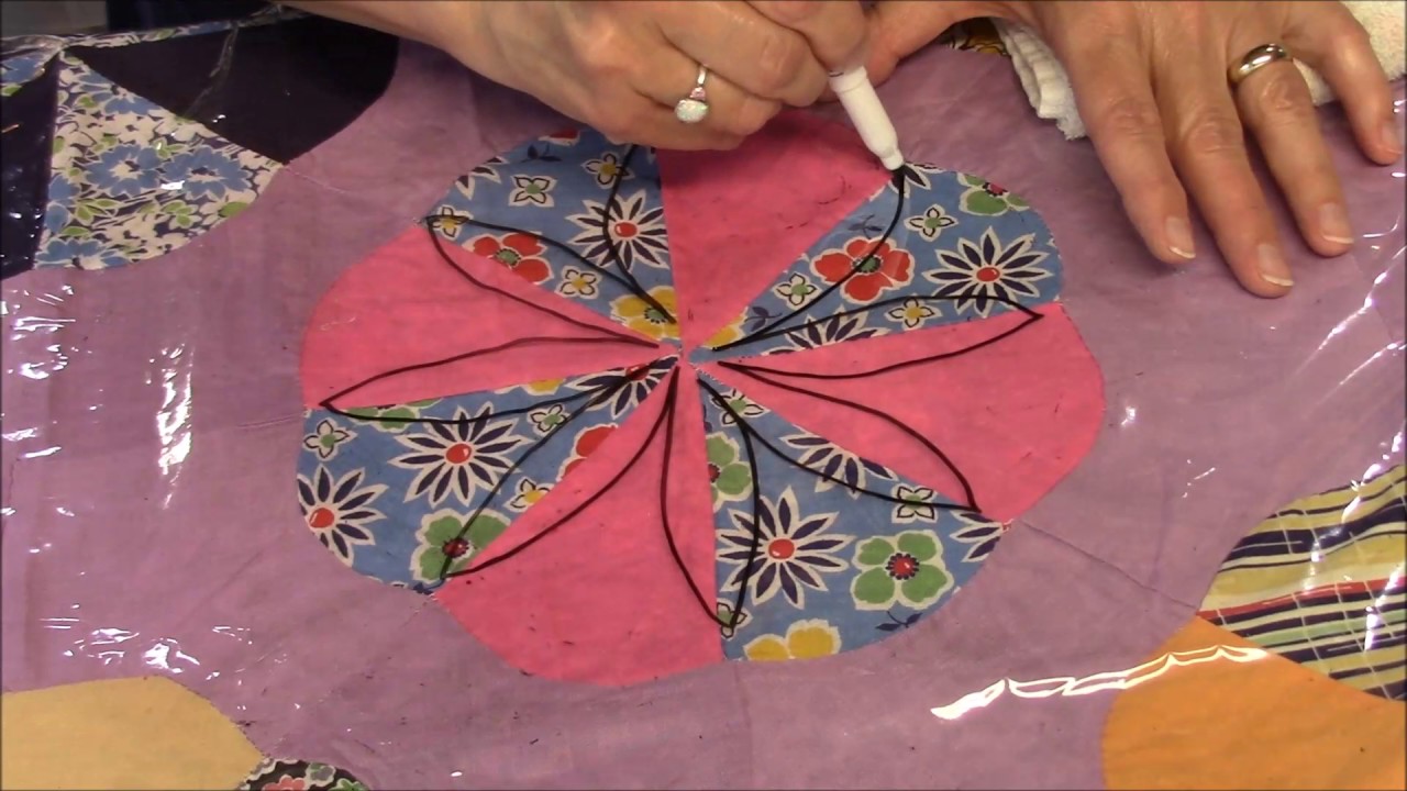 Hearts & Flowers Quilt -Quilting Design Ideas