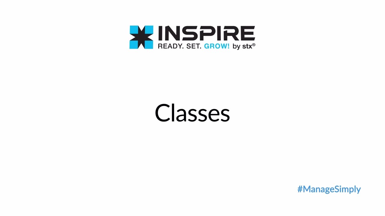 {Setup} Classes
