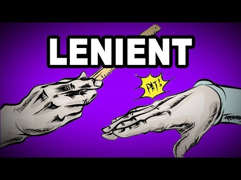 👌 Learn English Words: LENIENT - Meaning, Vocabulary with Pictures and Examples