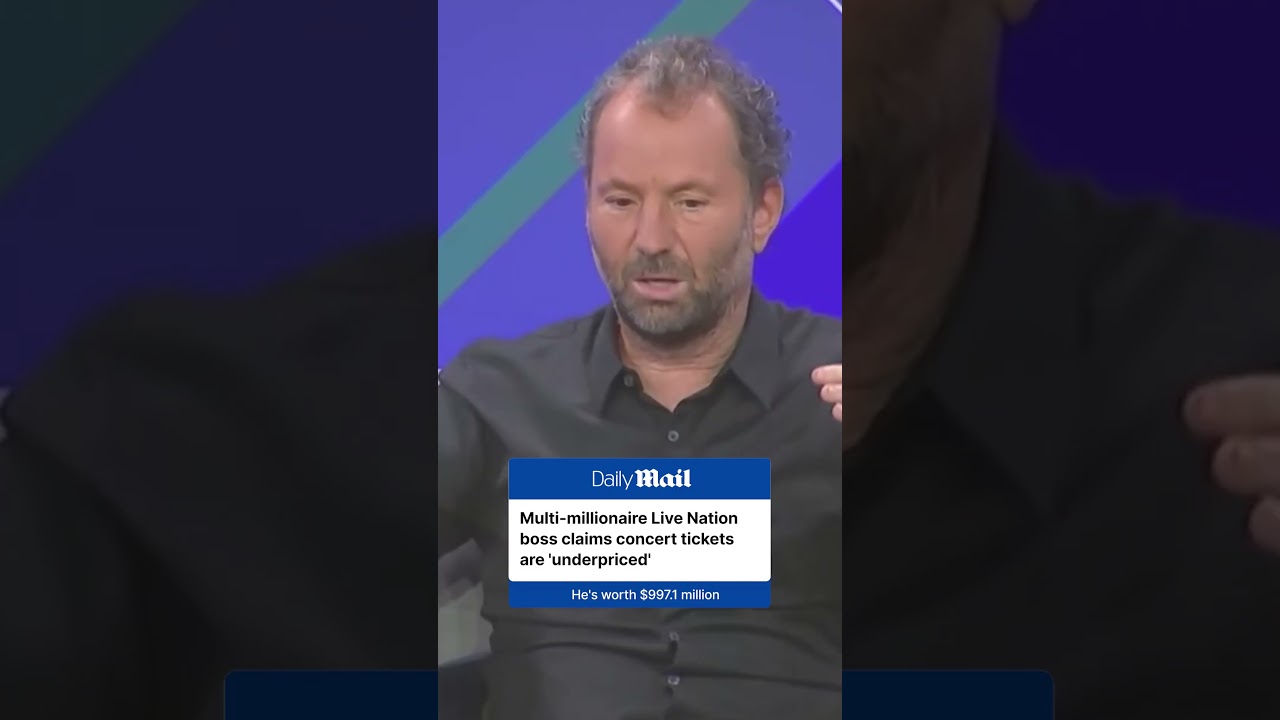 Live Nation CEO says concert tickets are underpriced