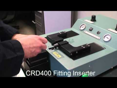 Medical Tubing Fitting Inserters | Automated Barbed Fittings | CRD