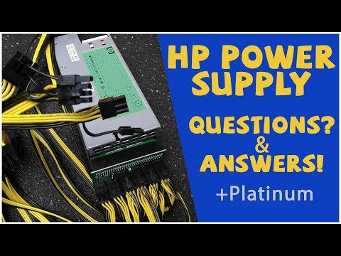 HP Power Supply for your mining rig! YES! Part 2