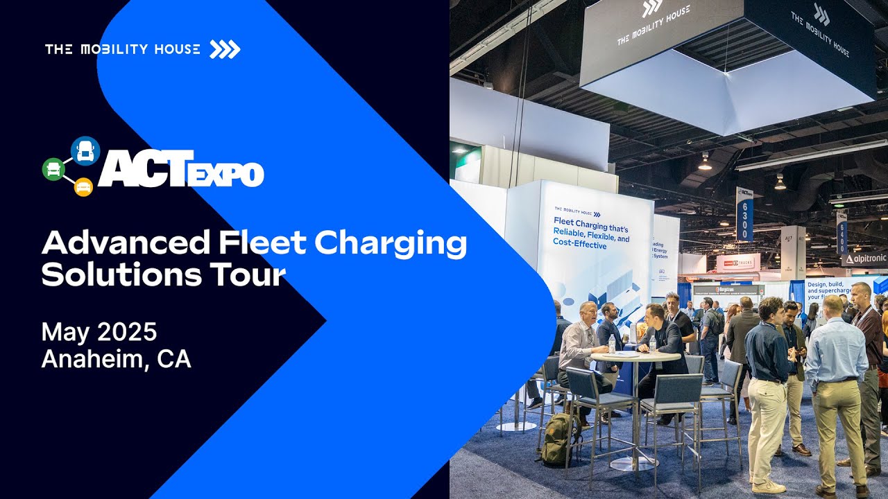 Advanced EV Fleet Charging Solutions Tour at ACT Expo 2025